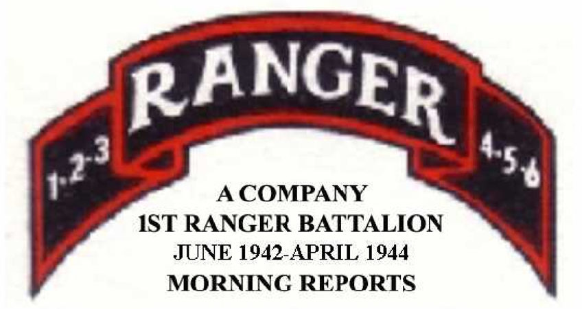 Ranger Morning Reports & Rosters